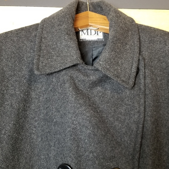 Vintage Mario De Pinto Double Breasted Wool Blend Pea Coat – US 8075